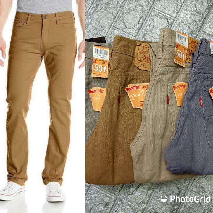 colored semi straight cut pants for men | Lazada PH