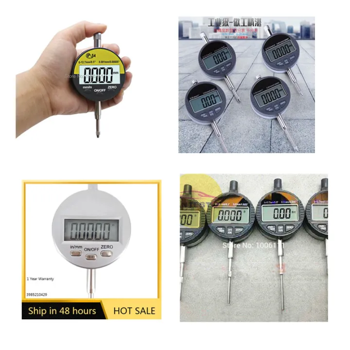 Digital Display Micrometer Thickness Gauge Measurement Tool For Common ...