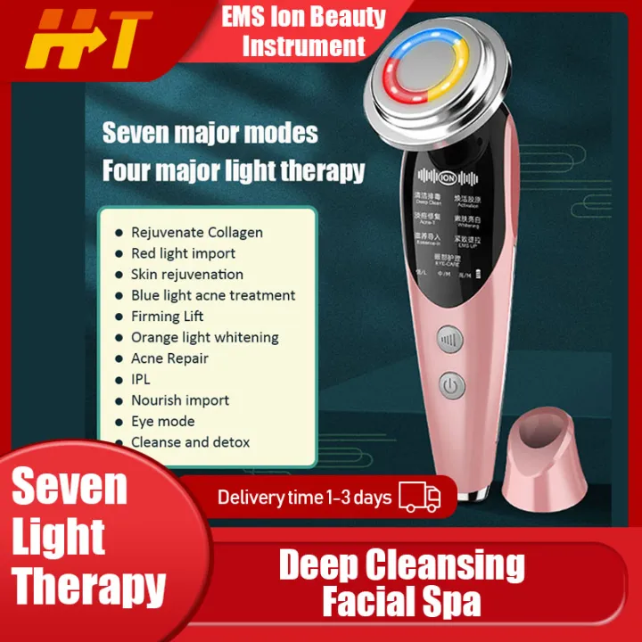7 In 1 Multifunctional EMS Electroporation Facial Beauty Instrument ...