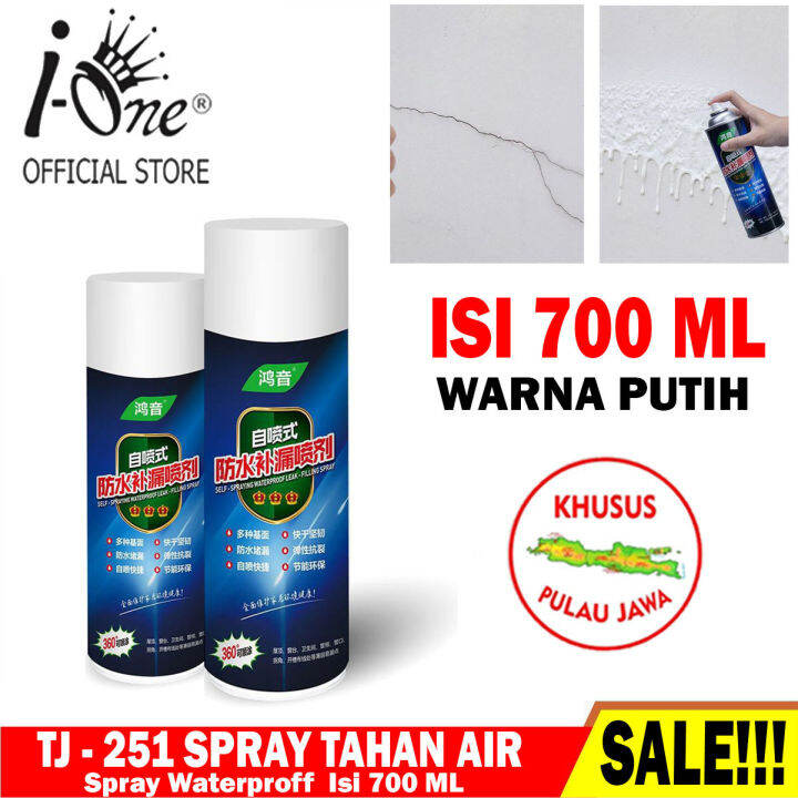 [ KHUSUS PULAU JAWA!! 700ML ] Semprotan Pelapis Anti Bocor Warna Putih ...
