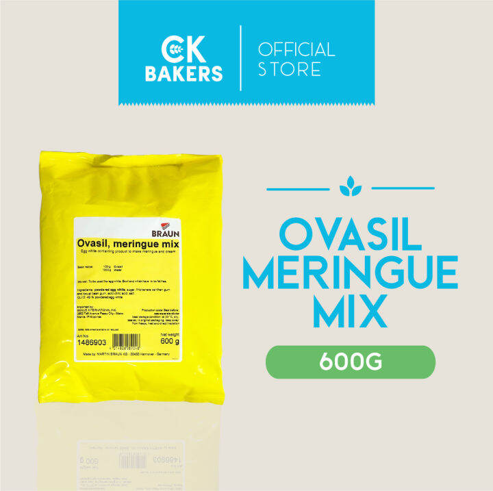 Ovasil Meringue Mix 600g | Lazada PH