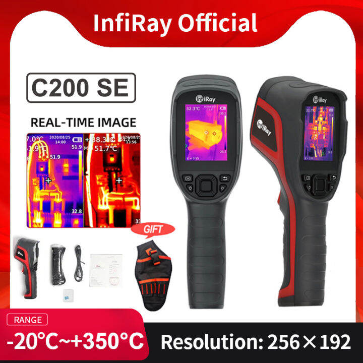 Infiray C200SE Infrared Thermal Imager Camera 256x192 Heat Image ...