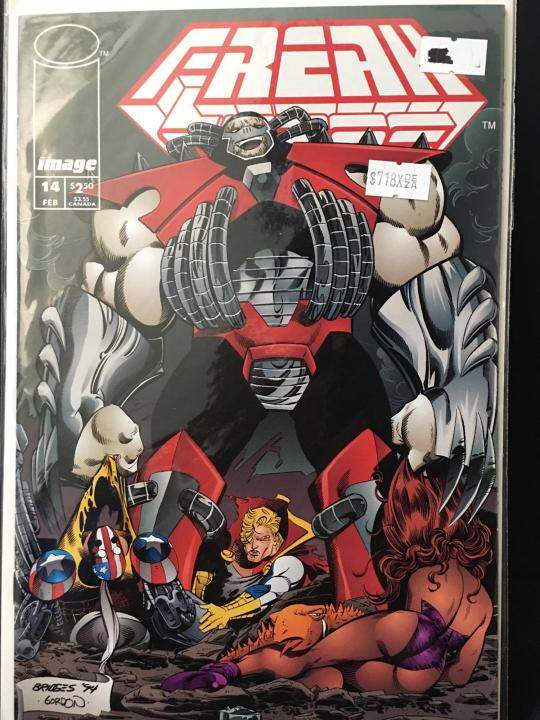 Freak Force 14 By Image Comic Book Published Feb 1995 Original Comic ...