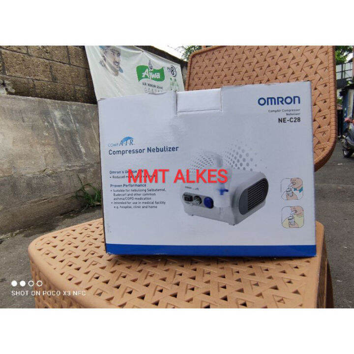 Nebulizer Omron NE C28/Alat Uap Omron/ Alat Inhalasi | Lazada Indonesia