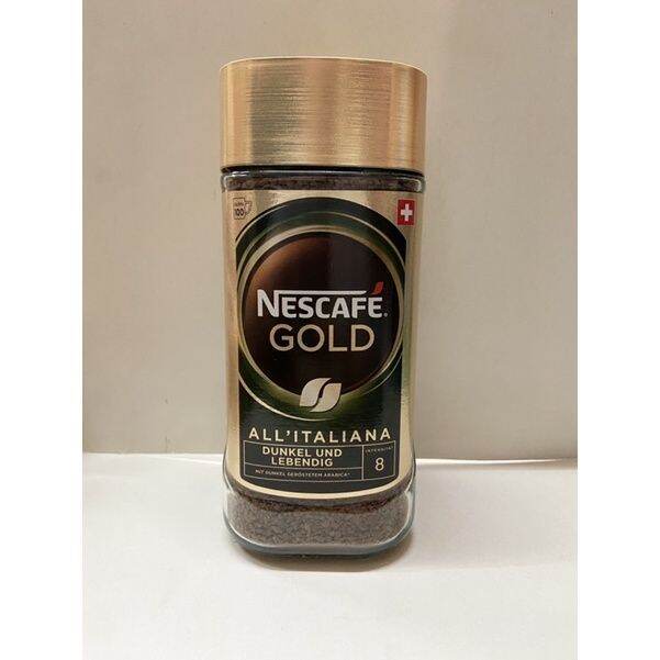 !!แนะนำ!! Nescafe Gold All’ Italiana (200g) จาก Switzerland exp 112022 ...