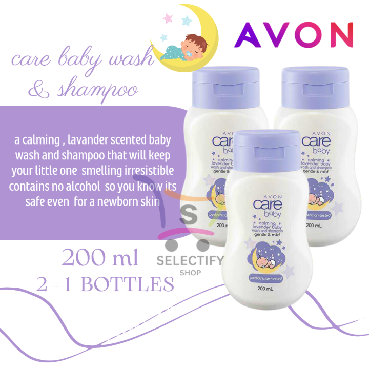 Avon Care Baby Calming Wash & Shampoo 200ml | Lazada PH