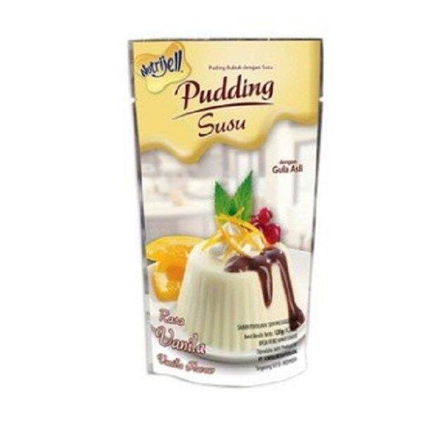 NUTRIJELL PUDDING SUSU RASA VANILLA SANTAN LAPIS VARIAN RASA - BUBUK ...
