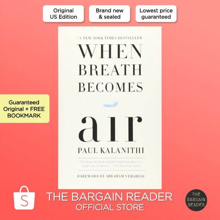 When Breath Becomes Air by Paul Kalanithi | Lazada PH