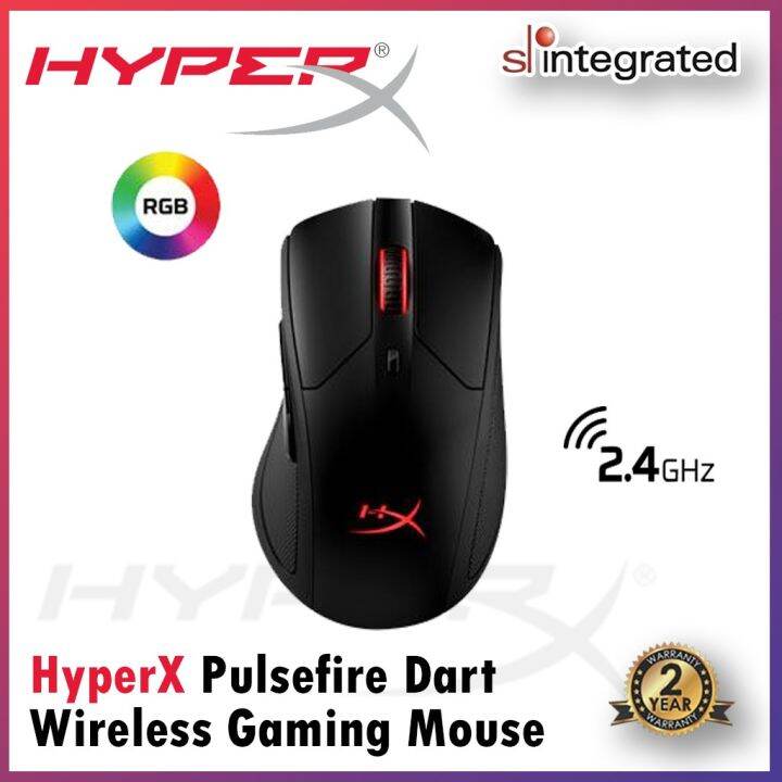Hyperx Pulsefire Dart Wireless Gaming Mouse Lazada