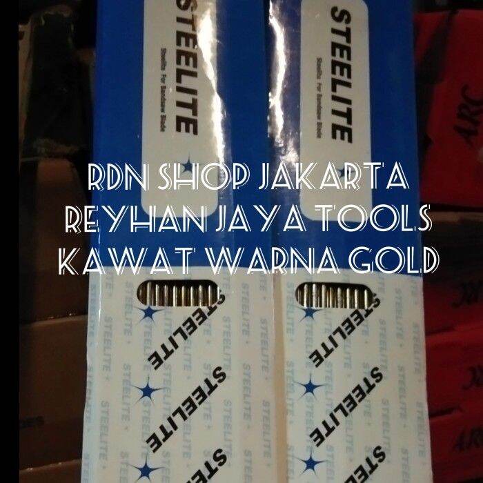 Kawat las deloro STEELITE 12 ROD 3,2 MM aloy cobalt base for Tig 1 kg | Lazada Indonesia