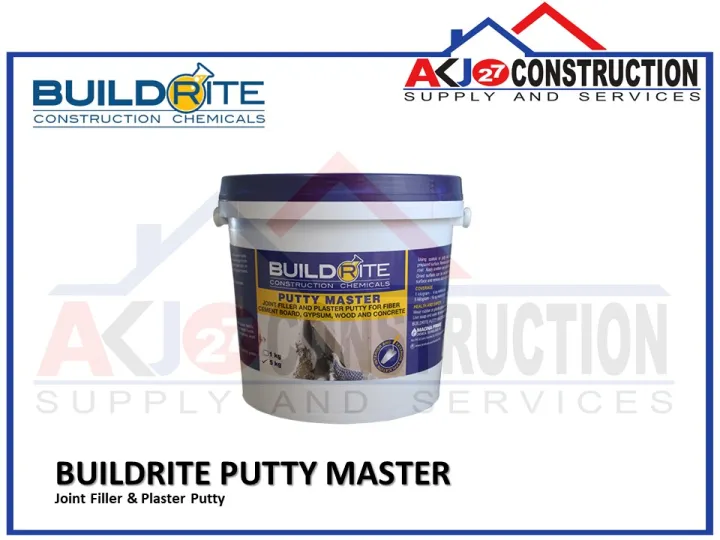 BUILDRITE PUTTY MASTER ( 5kg ) | Lazada PH