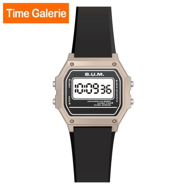 BUM Lady BUMWBM03204 Black Strap Digital Quartz Watch | Lazada