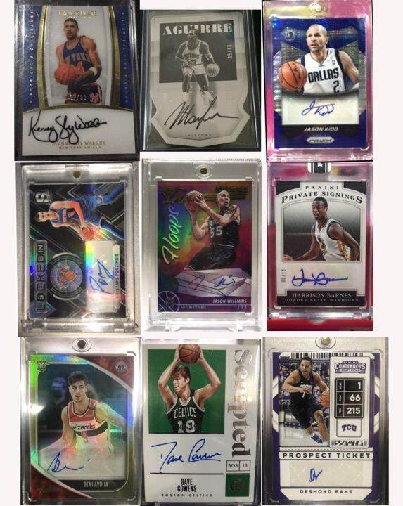 Part 3 Autograph / Signature nba cards | Lazada PH
