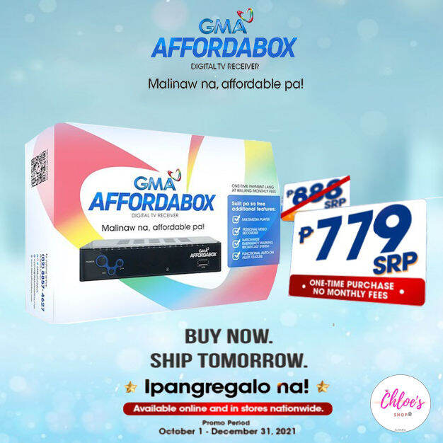 GMA AFFORDABOX Digital TV Receiver (Authentic/Original) | Lazada PH