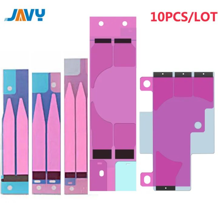 10pcs Battery Adhesive Sticker For iPhone X XS XR 12 13 11 Pro Max Mini ...