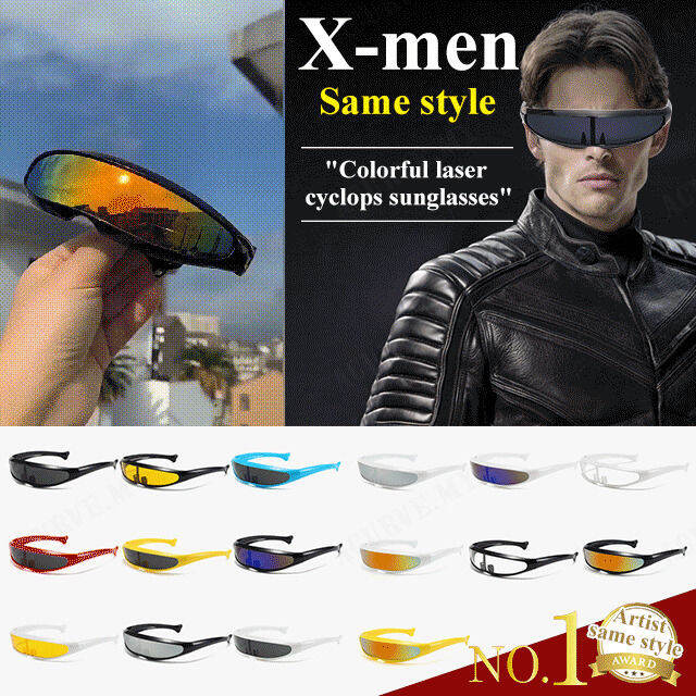 Lonice Store X-Men-Colorful laser cyclops sunglasses | Lazada PH