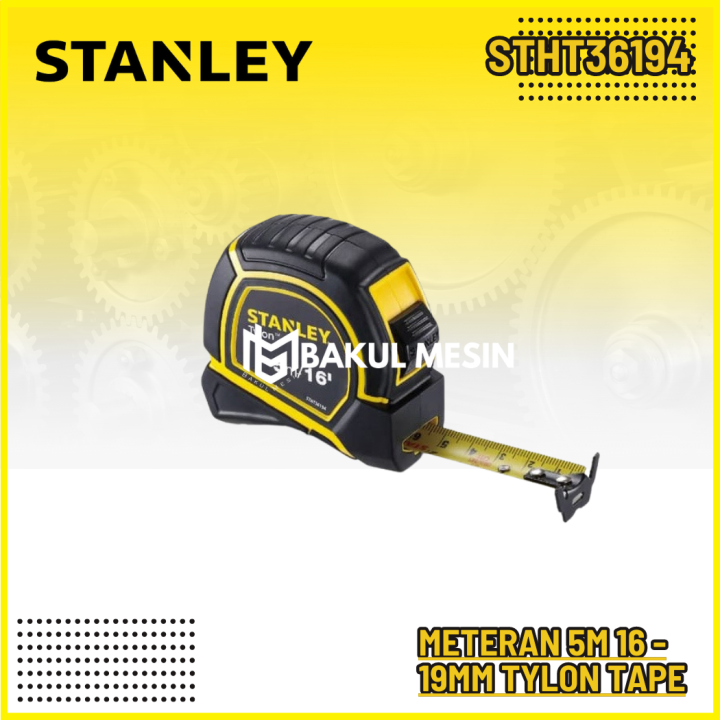 Stanley Meteran Manual 5M STHT36194 Tylon Tape Rules | Lazada Indonesia