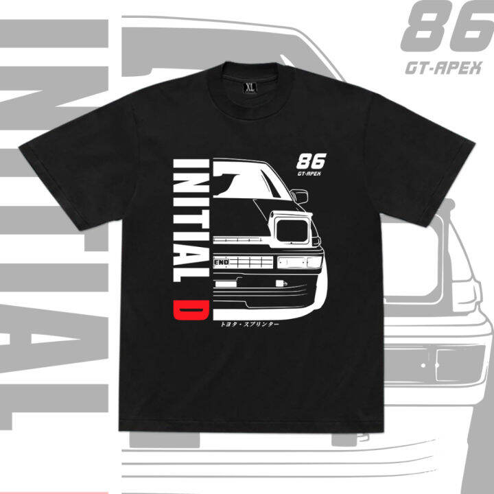 MADFACE Clothing Original Initial D v3 cotton T-shirt (inspired by ...