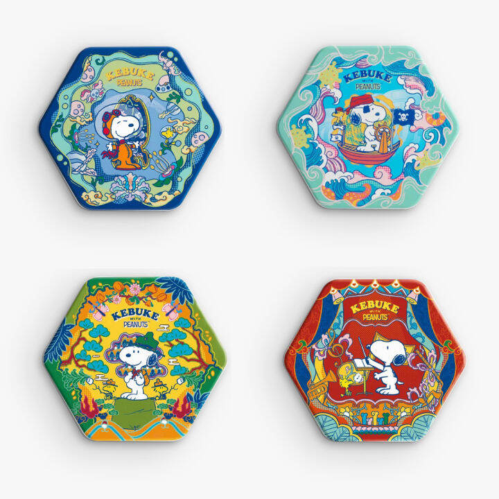 SNOOPY Coaster Limited Edition Collection KEBUKE x PEANUTS Premium ...