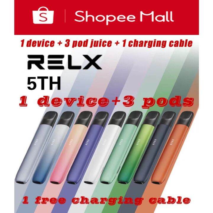 [new generation] RELX Infinity / Relx Phantom 1 3 rechargeable Vape ...