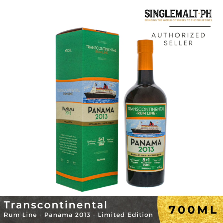 Transcontinental Rum Line - Panama 2013 70cl - Limited Edition | Lazada PH