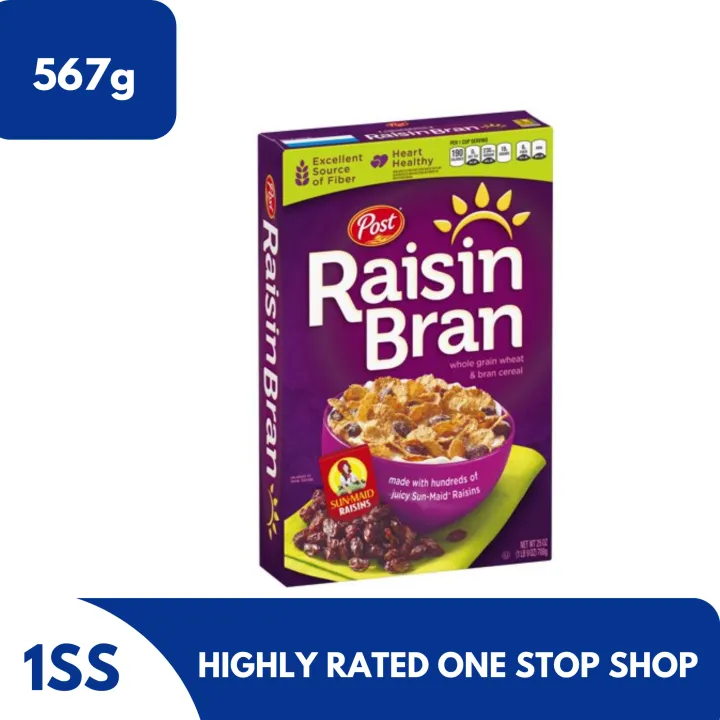 Post Raisin Bran Cereal, 567g | Lazada PH