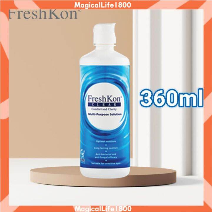 (1 BOTTLE 360ml) Freshkon Clear Multi Purpose Solution Big Size | Lazada