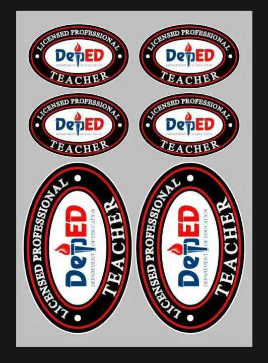 DEPED VINYL WATERPROOF LAMINATED STICKER SET A4 SIZE | Lazada PH