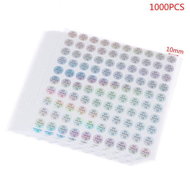 TANG 1000 Pcs Hologram Stickers QC PASSED Security Warranty Tamper ...