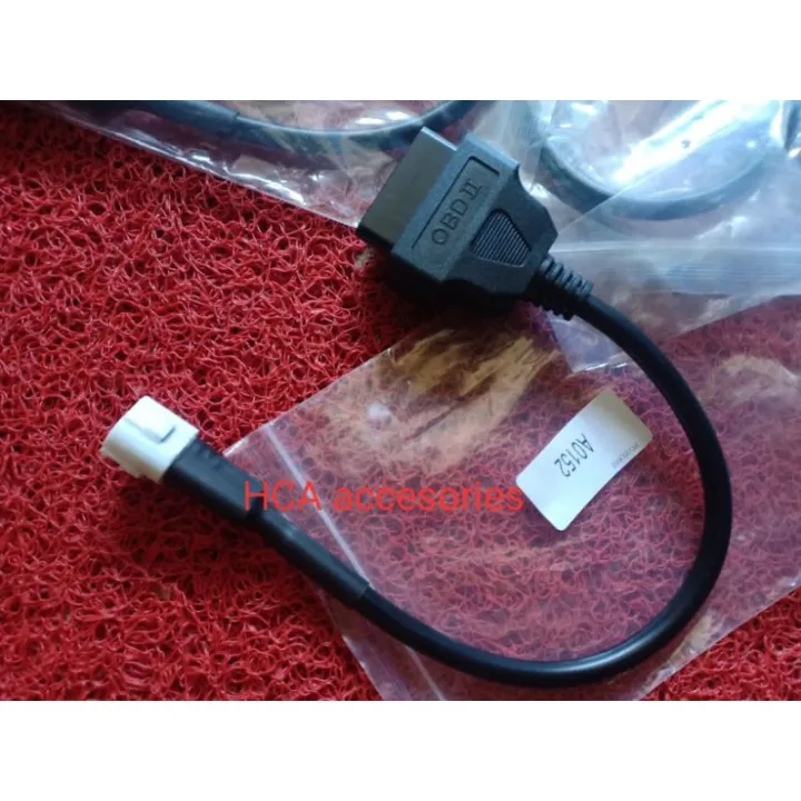 Cable OBD2 4 PIN / 3 PIN scanner/diagnostic /gauge reader UNIVERSAL ...