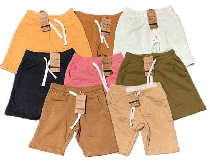 (RESTOCK) Shorts for kids overrun P/B (cotton) | Lazada PH