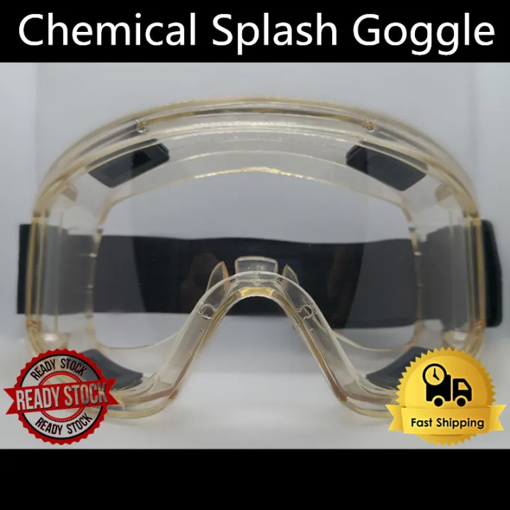 Medical Laboratory Safety Goggle PPE Breathable Adjustable Band ...