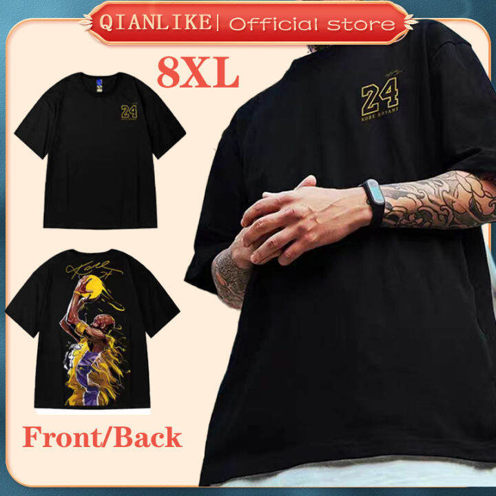 【8XL] Plus Size Chaoda Oversize Fat Man Short Loose Elastic Comfort Sleeve T-shirt | Lazada PH