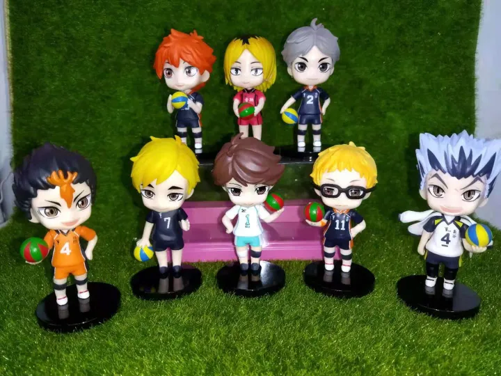 Anime Haikyuu Mini set Figure 8in1 Collectible set | Lazada PH