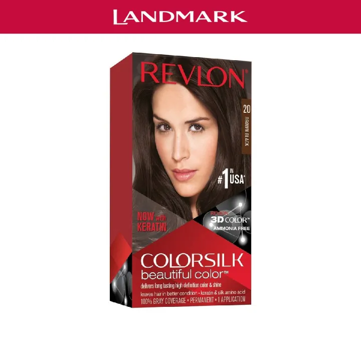 Revlon Colorsilk Hair Color - #32 Dark Mahogany Brown | Lazada PH
