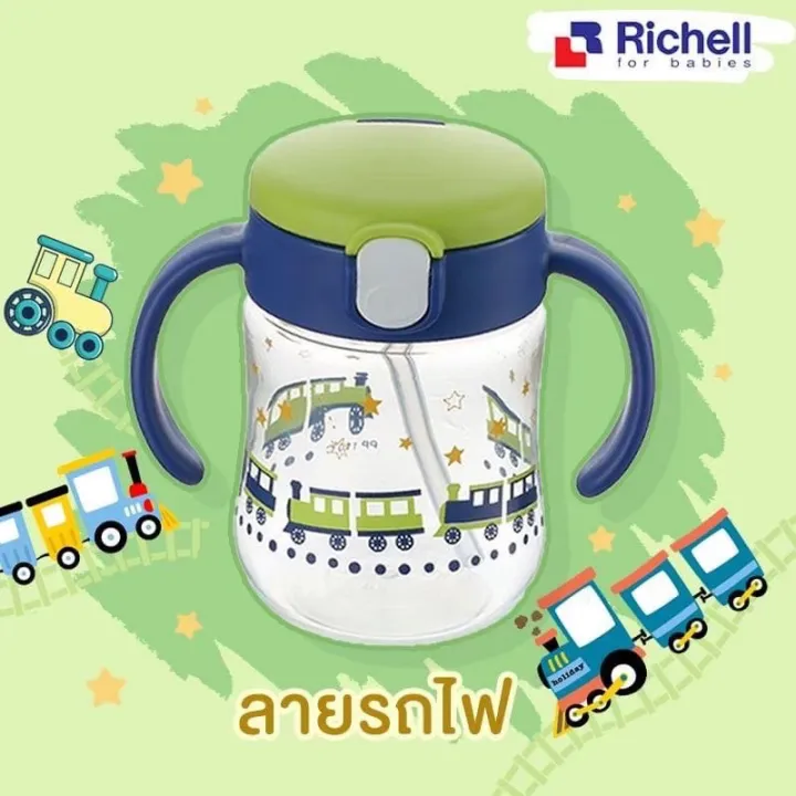 SALE!! Richell แก้วน้ำกันสำลัก Mugood | Lazada.co.th