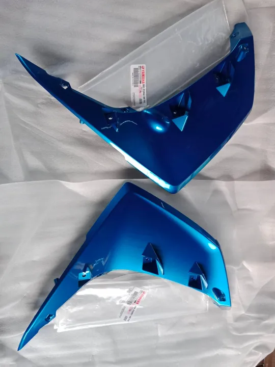 side panel for mio i125 (m3) gloss blue ORIGINAL YAMAHA | Lazada PH