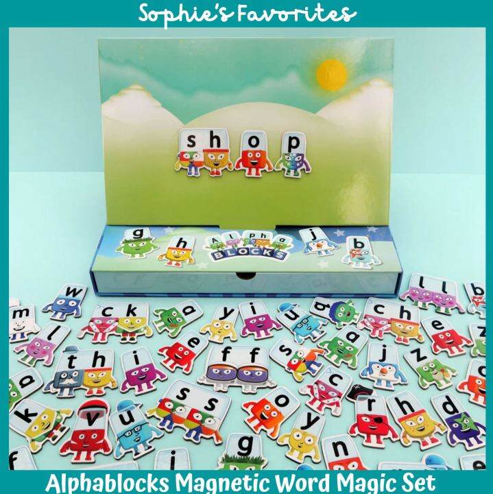 Alphablocks Magnetic Word Magic Set | Lazada PH
