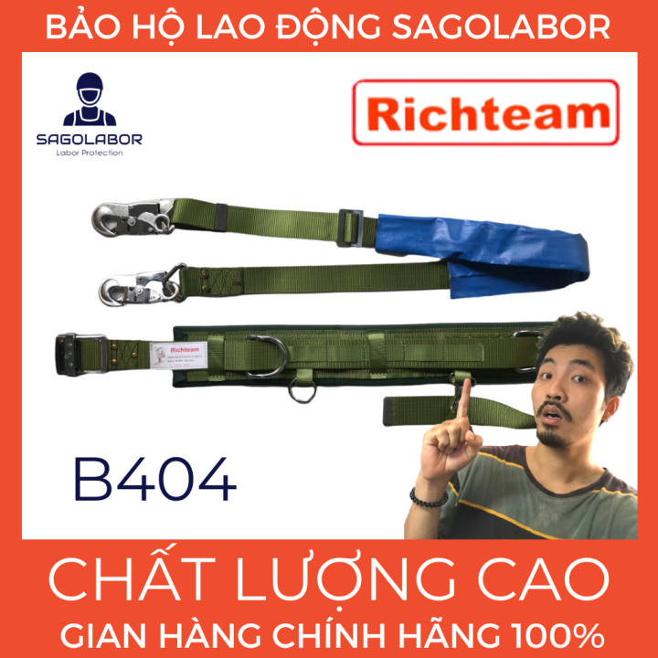 B404 RICHTEAM Nhật Bản - Dây đai an toàn điện lực bảo hộ lao động - Gồm ...