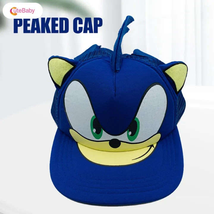 CuteBaby Sonic the Hedgehog Hat Sonic Kid Supersonic Mouse Mesh ...