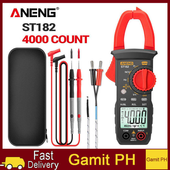 [Gamit PH]ANENG ST181/ST182/ST183 Digital Clamp Meter AC Current ...