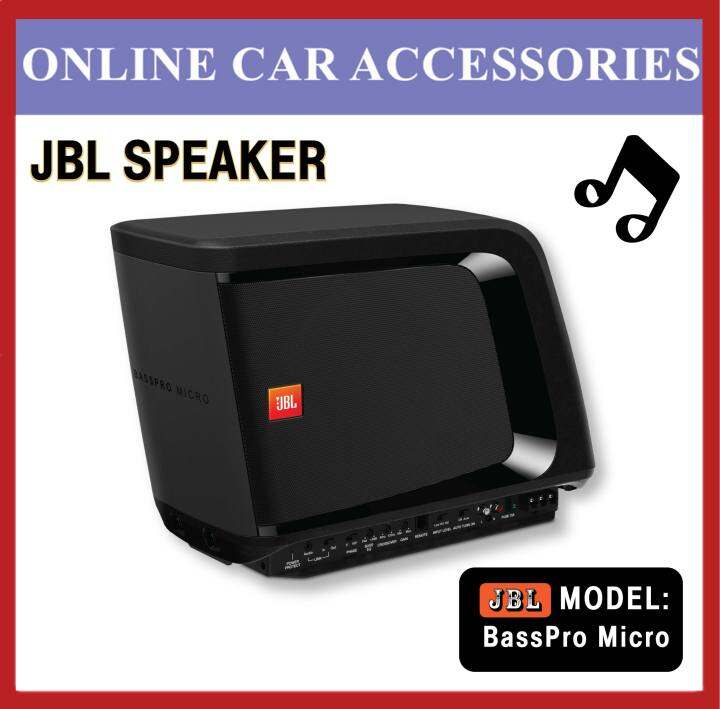 JBL BassPro Micro 140W RMS Single 8 Dockable Powered Audio Subwoofer ...