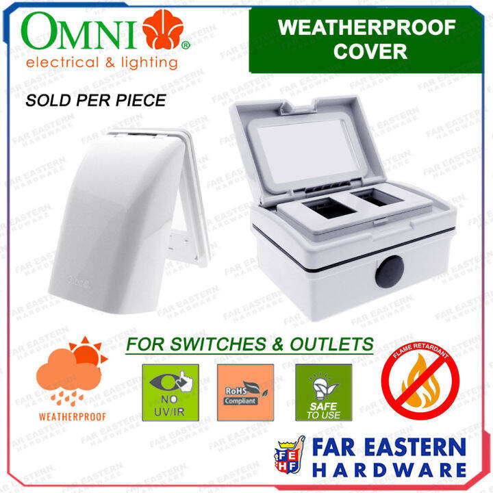 OMNI Weatherproof Cover for Switch & Outlet Electrical Socket Utility ...
