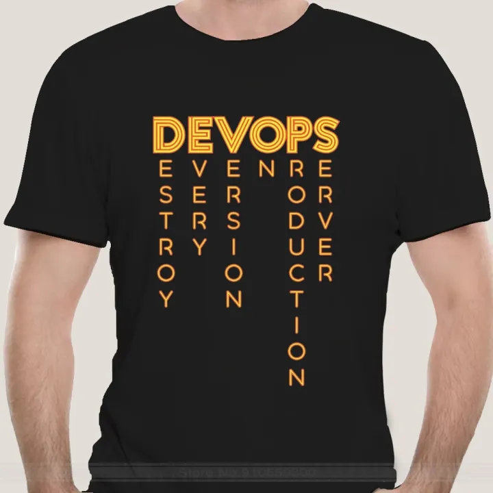 Devops DEVOPS T-Shirt DEVOPS Real DEVOPS DEVOPS T-Shirt | Lazada PH