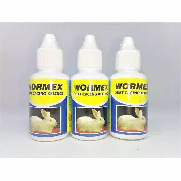 1 BOTOL WORMEX OBAT CACING KELINCI 30ml | Lazada Indonesia