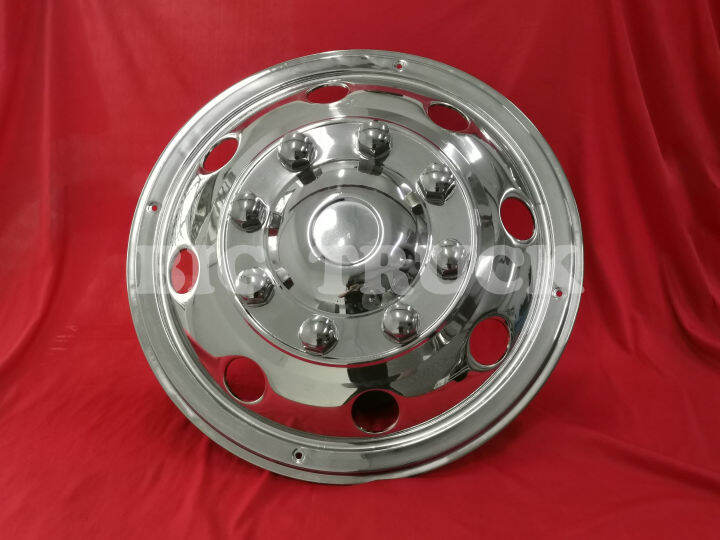 Chrome Rim For Japanese Truck Universal Lorry Truck #rimcover #caprim # ...