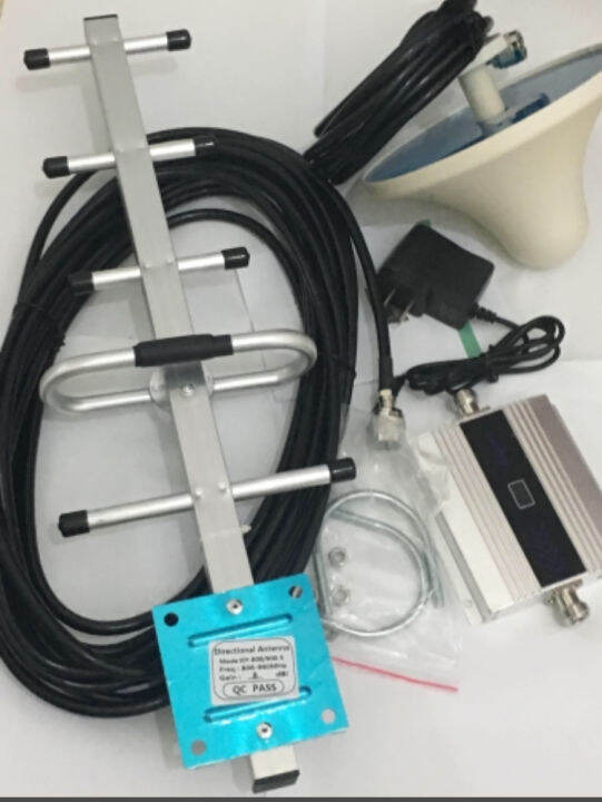 2G 3G SIGNAL BO0STER Band 8 REPEATER KIT ONE SET 3 meter INDOOR ANTENNA ...
