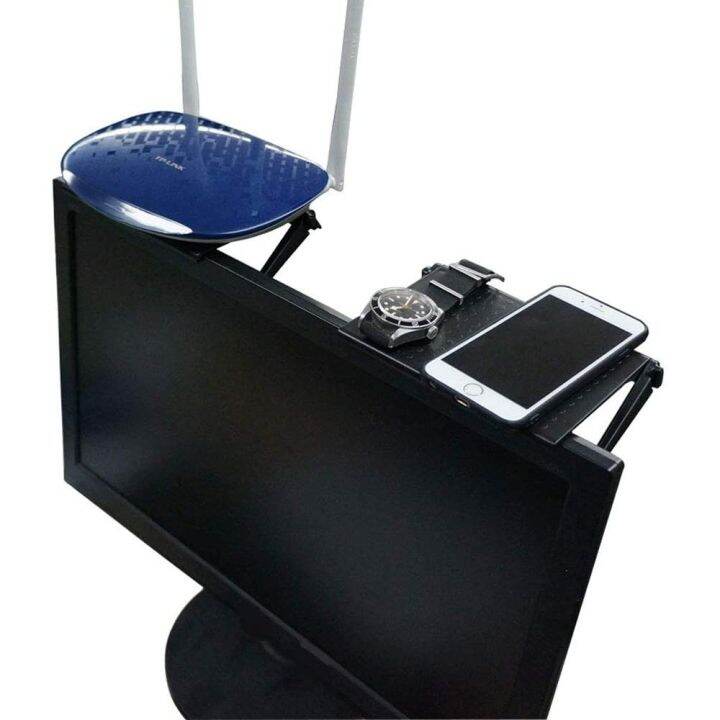 popular Screen Caddy Top Storage Shelf Display Computer TV Top Shelf ...