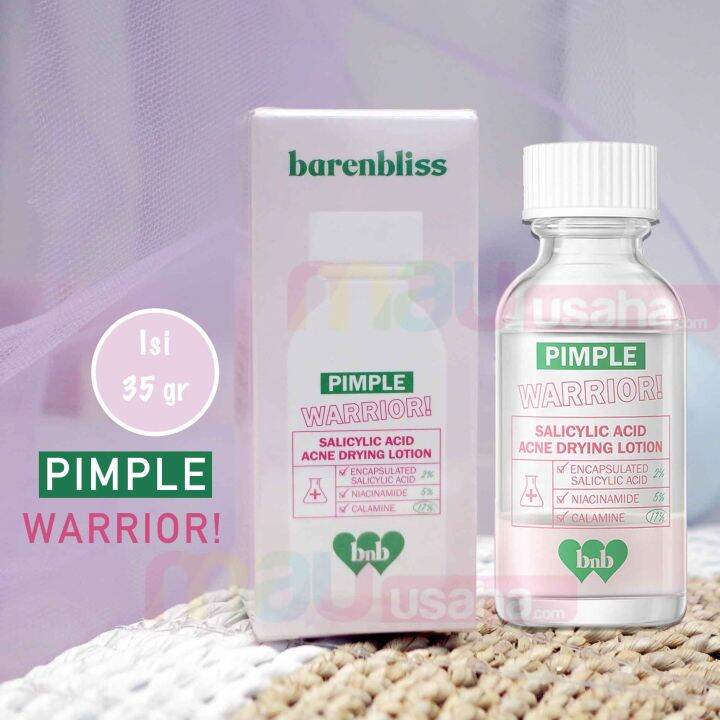 BNB Barenbliss Pimple Warrior! Salicylic Acid Acne Drying Lotion Spot ...