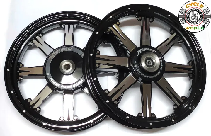 XSPEED Sporty Wheel XR8 Mags Mio i 125/ MXi/ Mio M3/ Mio Souli 125 ...